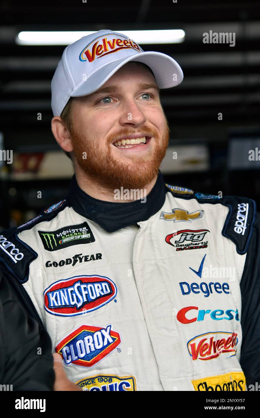 Chris Buescher, JTG Daugherty Racing, Bush's Beans Chevrolet SS during ...