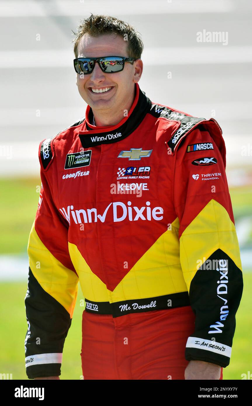 during qualifying for the NASCAR Monster Energy Cup Series Geico 500 ...