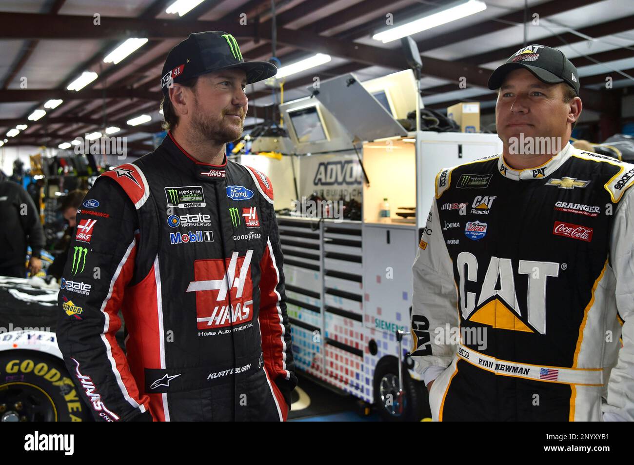 during practice for the NASCAR Monster Energy Cup Series Geico 500 race ...
