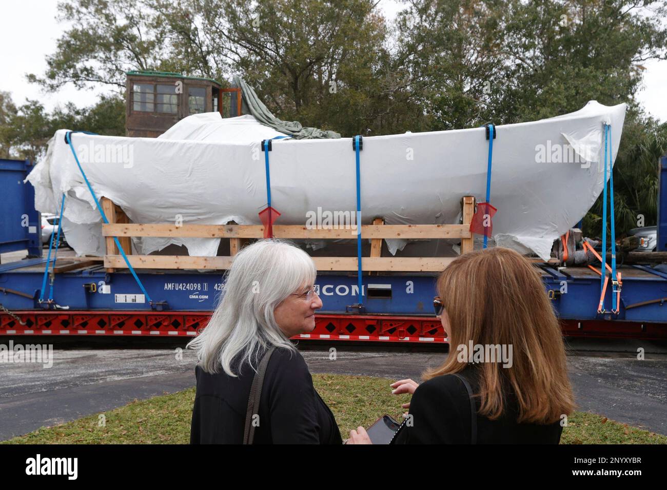 Irene Weiss, left, former Florida Holocaust Museum board chair, and ...