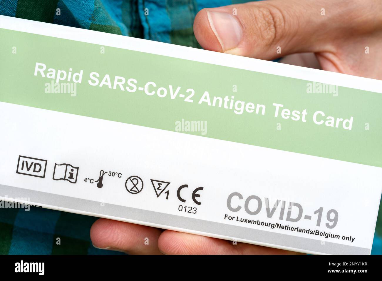 Rapid SARS-Cov-2 Antigen Test Card COVID-19 coronavirus test package ...