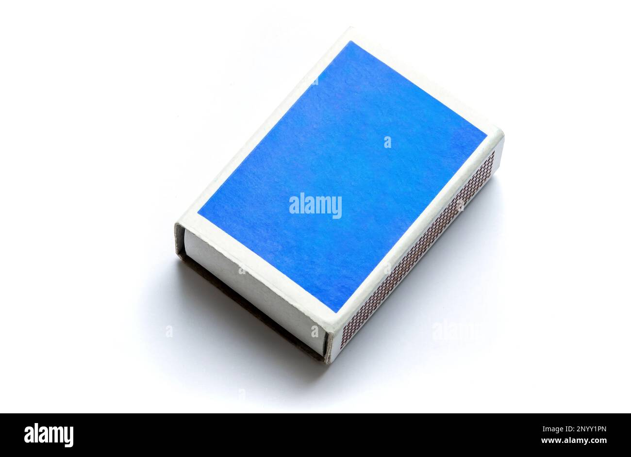 Simple generic blank blue pack of matches, common goods, essential ...