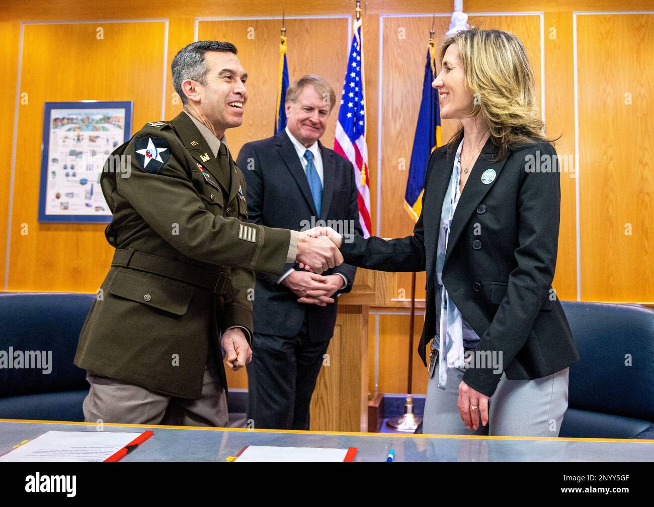 Col. Adam Czekanski, commander of the U.S. Army Corps of Engineers ...