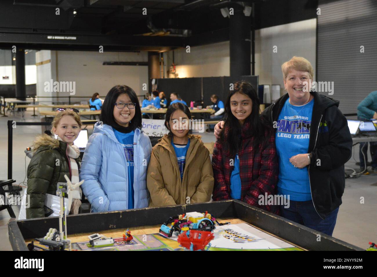 Members of the First LEGO League and students from area public schools ...
