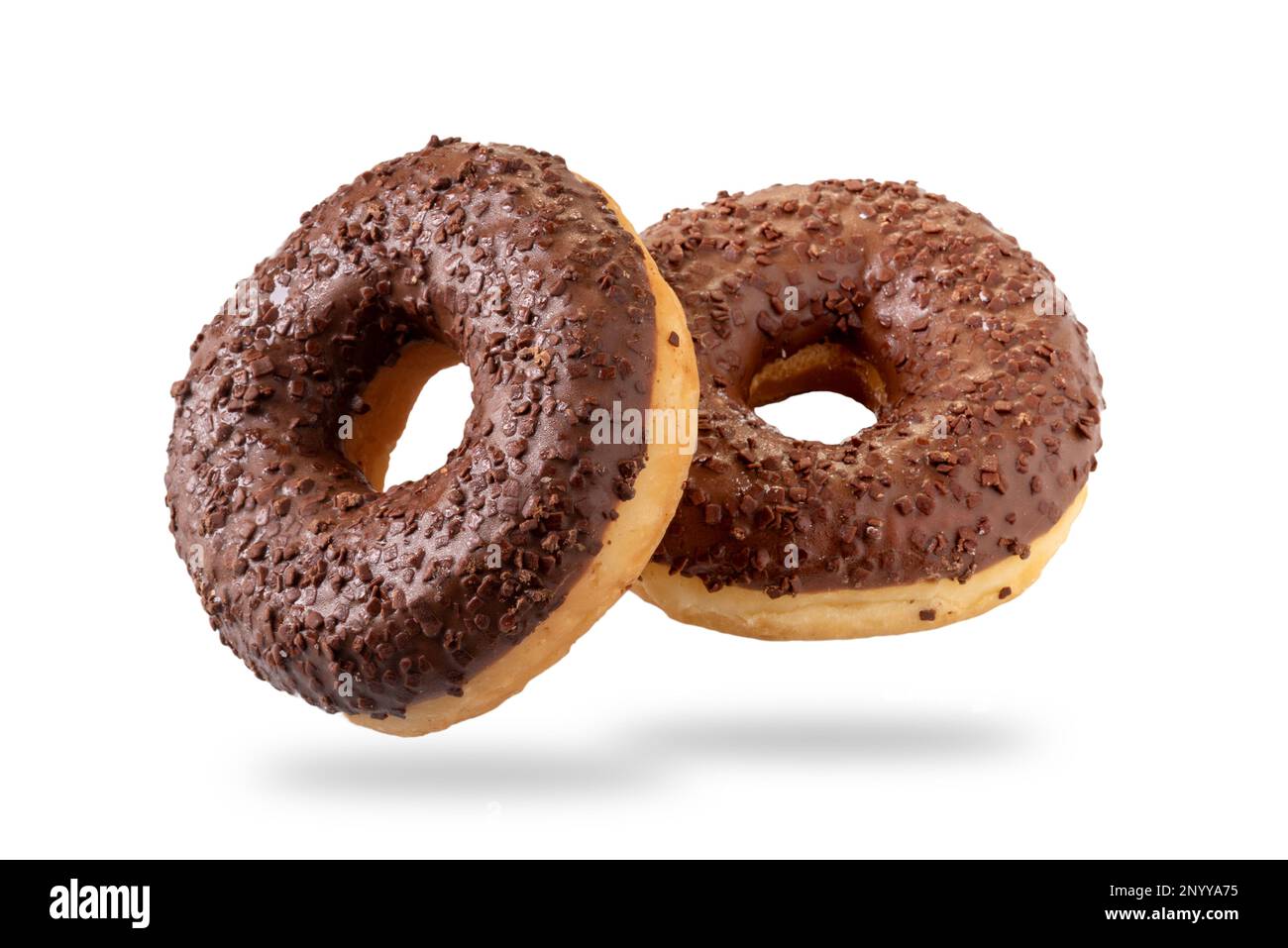 Donut icing chocolate praline hi-res stock photography and images - Alamy