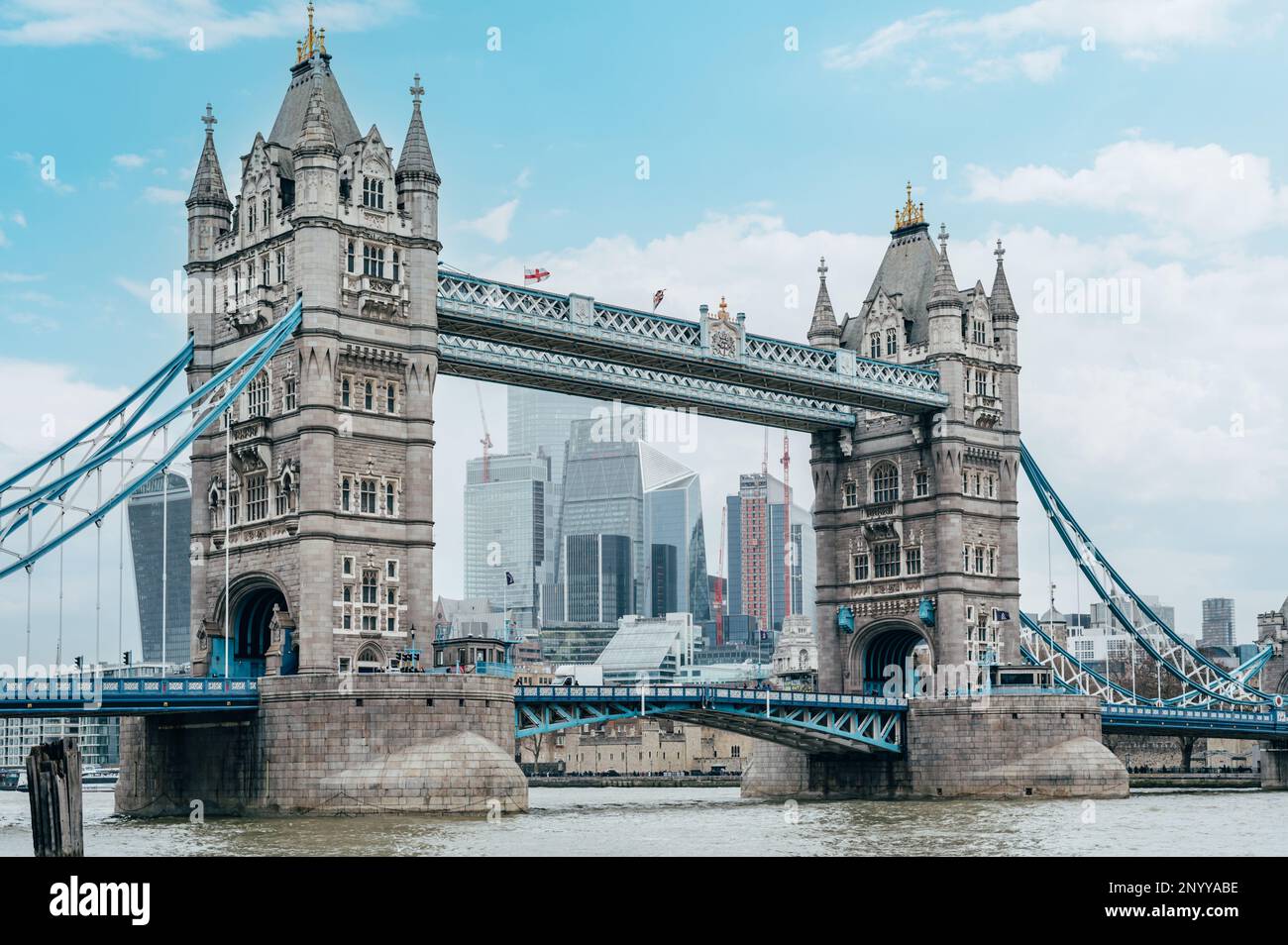 View for London Bridge Stock Photo - Alamy