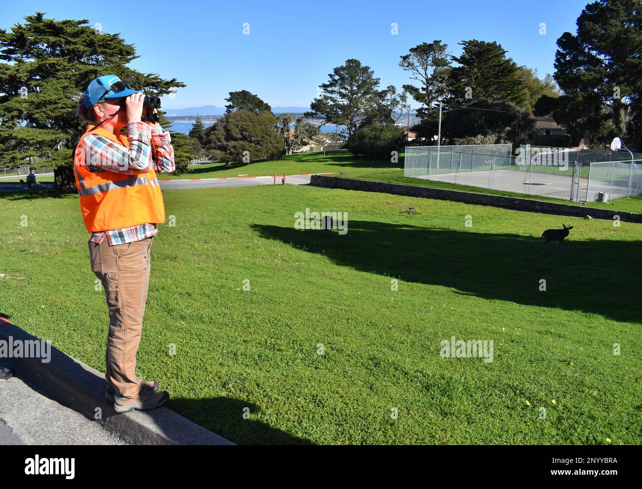 Julia Parish, natural resource manager for the Presidio of Monterey ...