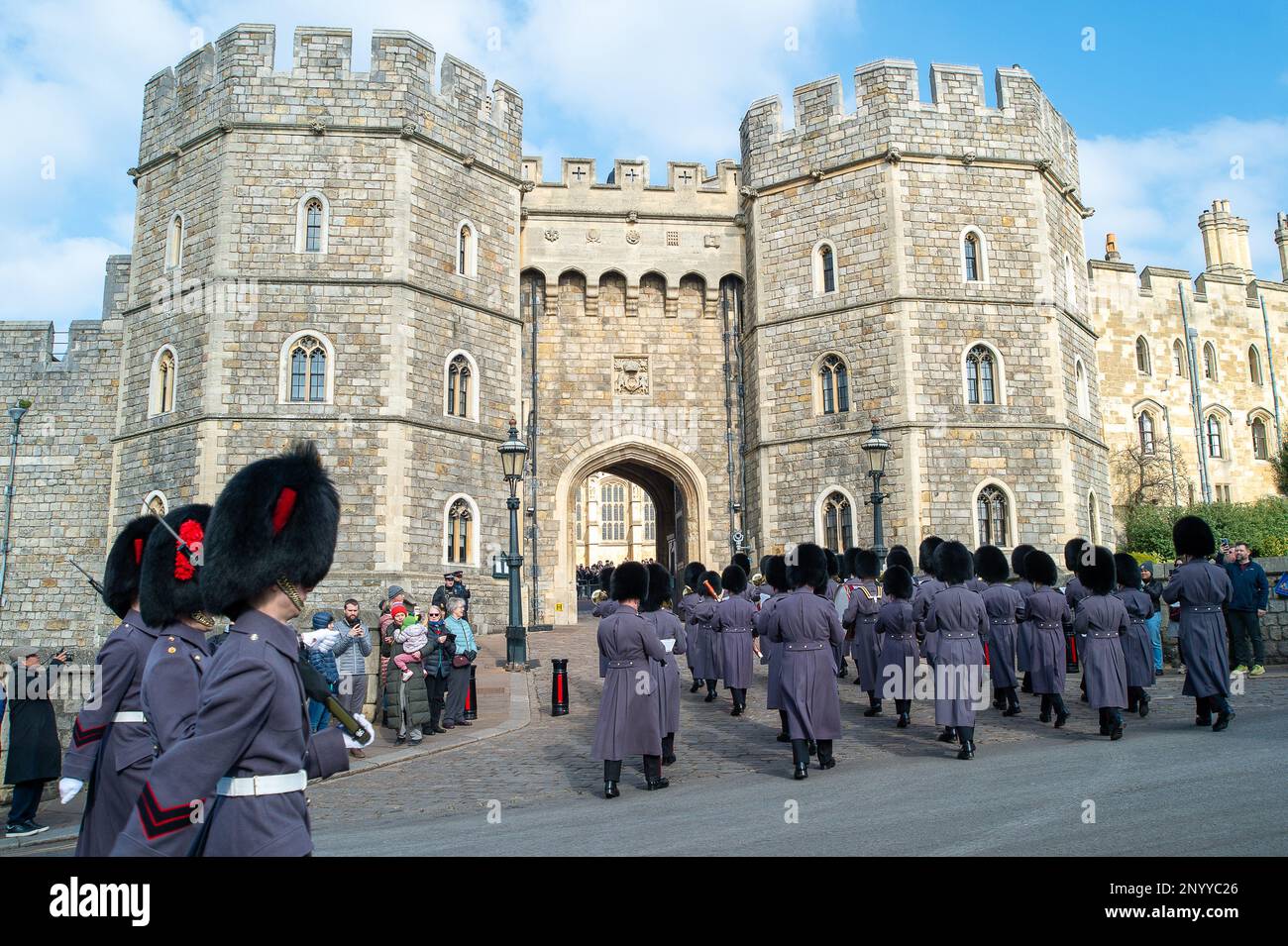 Windsor, Berkshire, UK. 2nd March, 2023. Windsor is once again in the ...