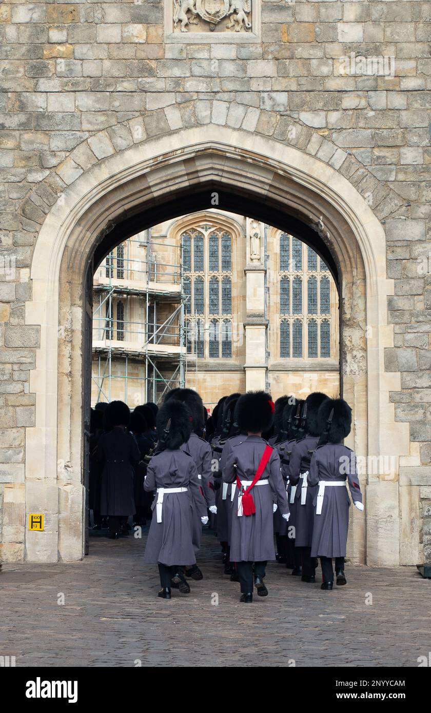Windsor, Berkshire, UK. 2nd March, 2023. Windsor is once again in the ...