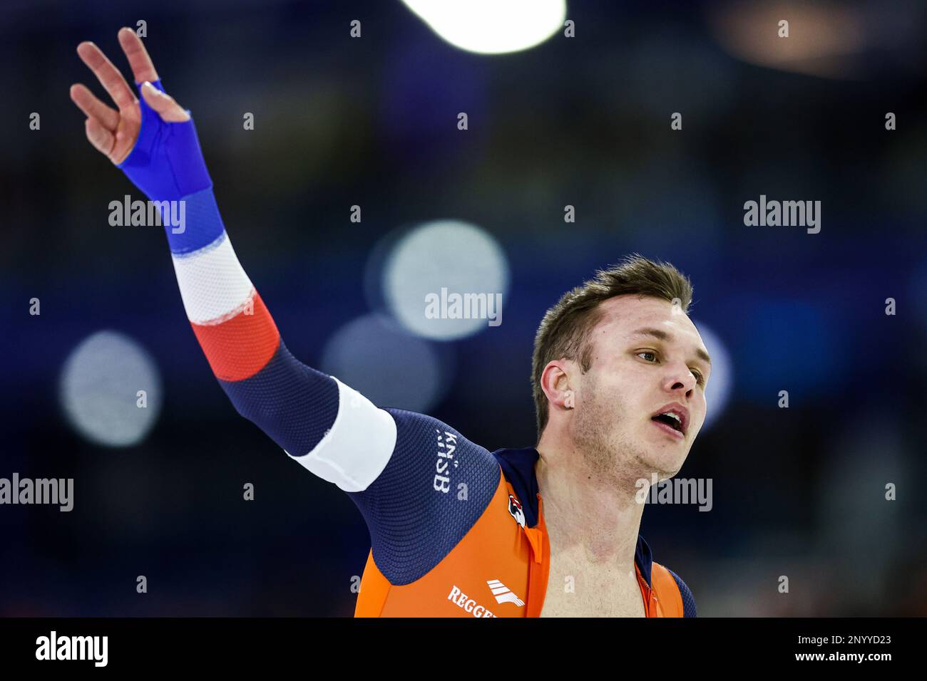 HERENVEEN - Netherlands, 02/03/2023, Marcel Bosker (NED) during the ...