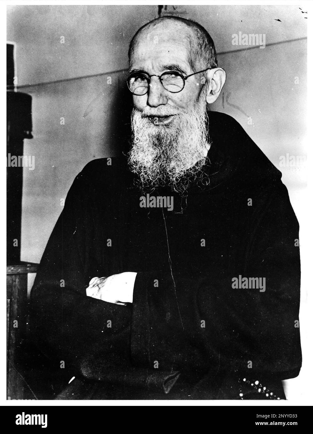 FILE - This 1954 file photo shows Father Solanus Casey, a member of the ...