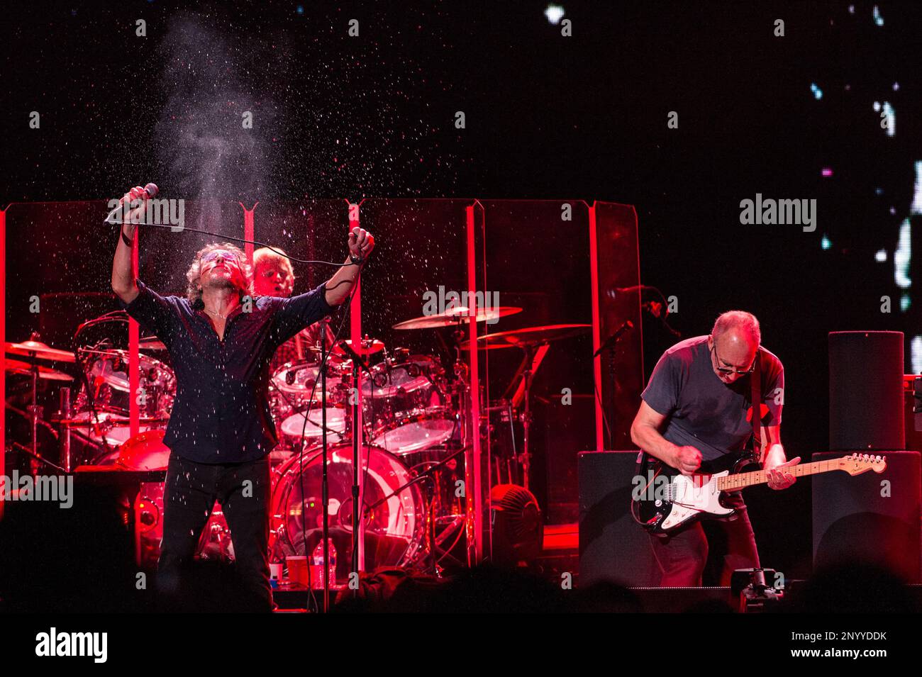 Roger Daltrey, left, and Pete Townshend The Who perform at Nationwide ...