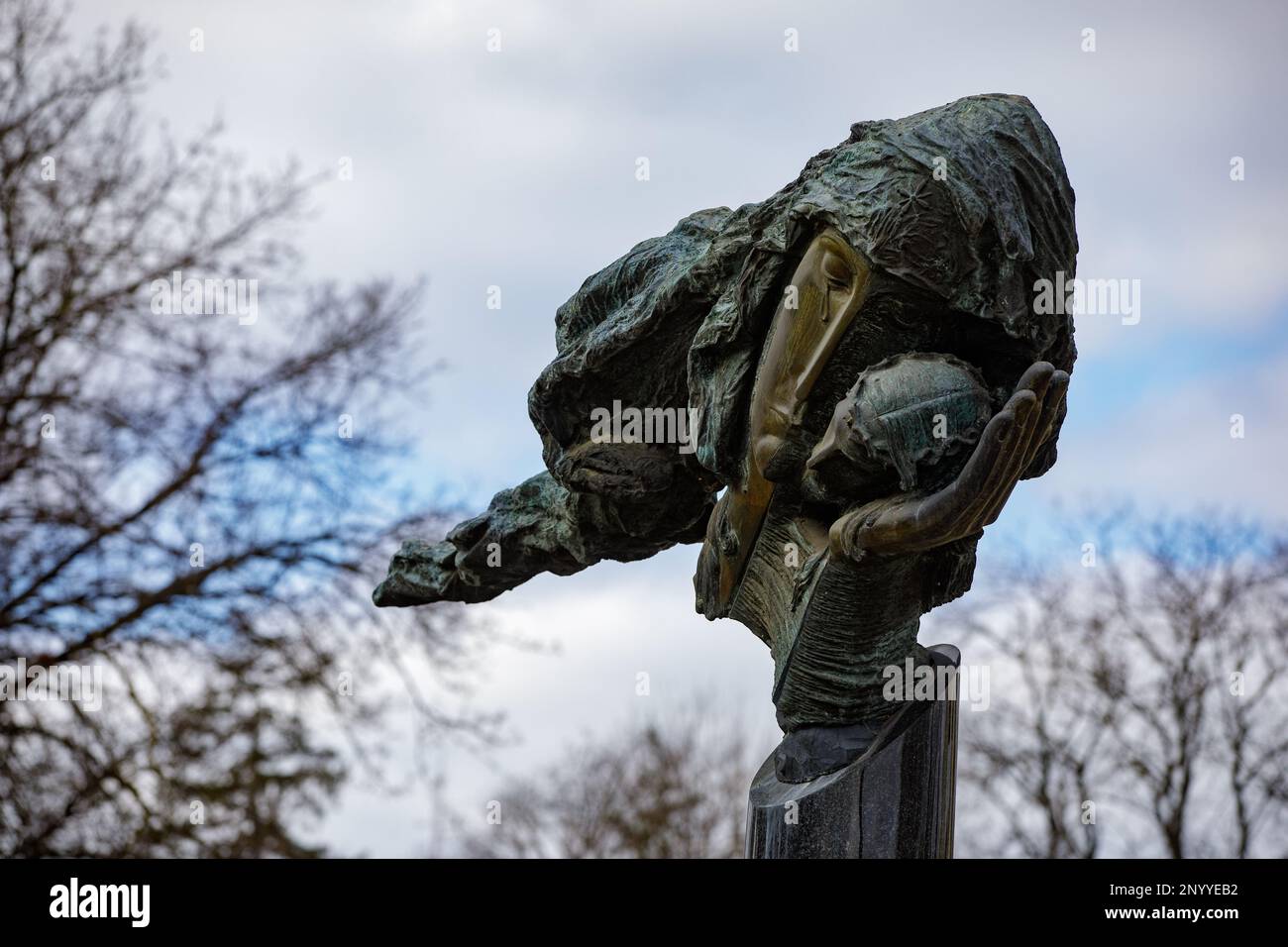 Chisinau, Moldova - March 02, 2023: Sorrowful Mother Memorial Complex ...