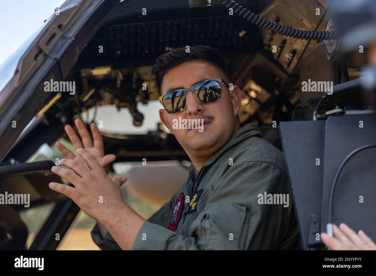 U.S. Marine Corps Staff Sgt. Kelvin J. Romero, with Marine Wing Support ...