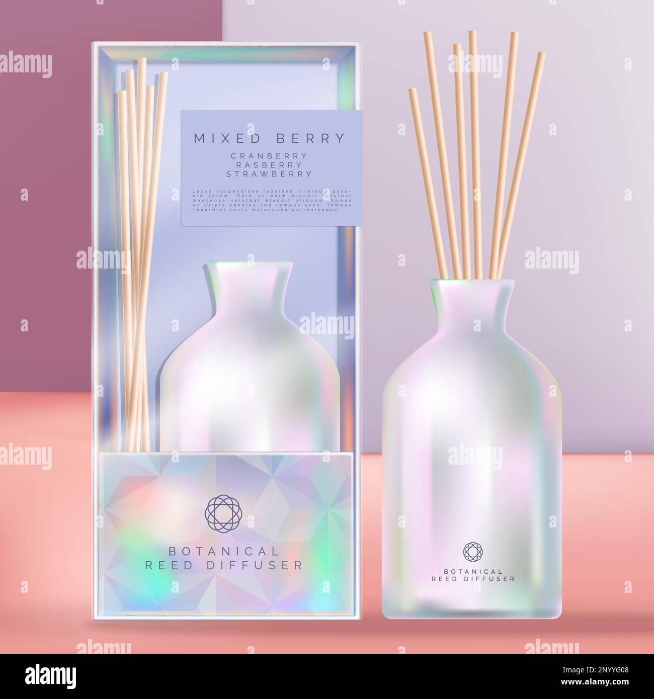 Perfume packaging Stock Vector Images - Alamy