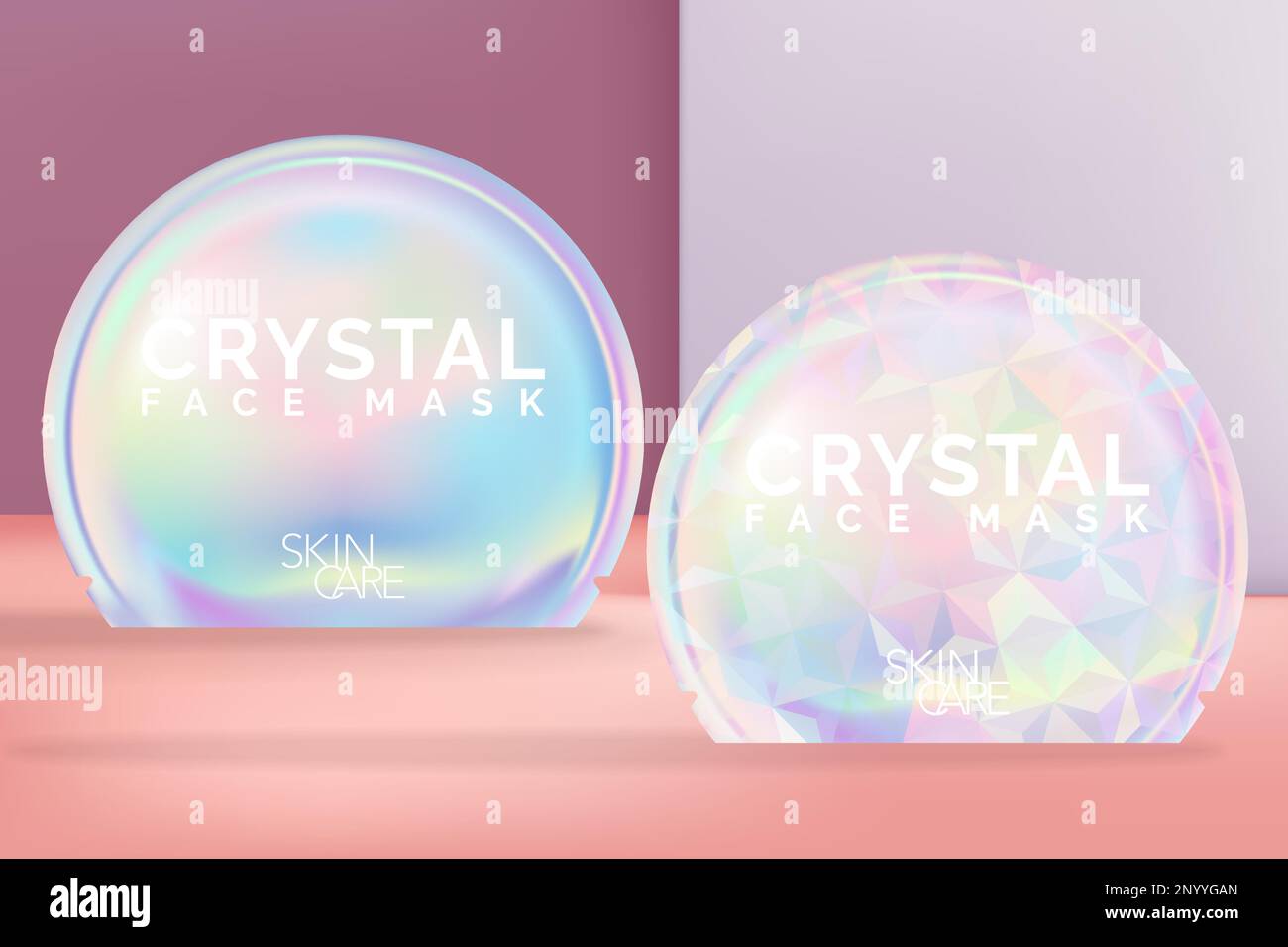 Packet of face masks Stock Vector Images - Alamy