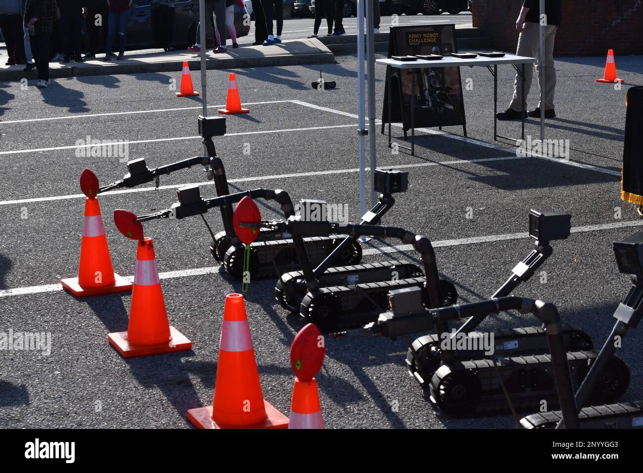 Highschool Juniors and Seniors learned how to use Robots, with Sergeant ...