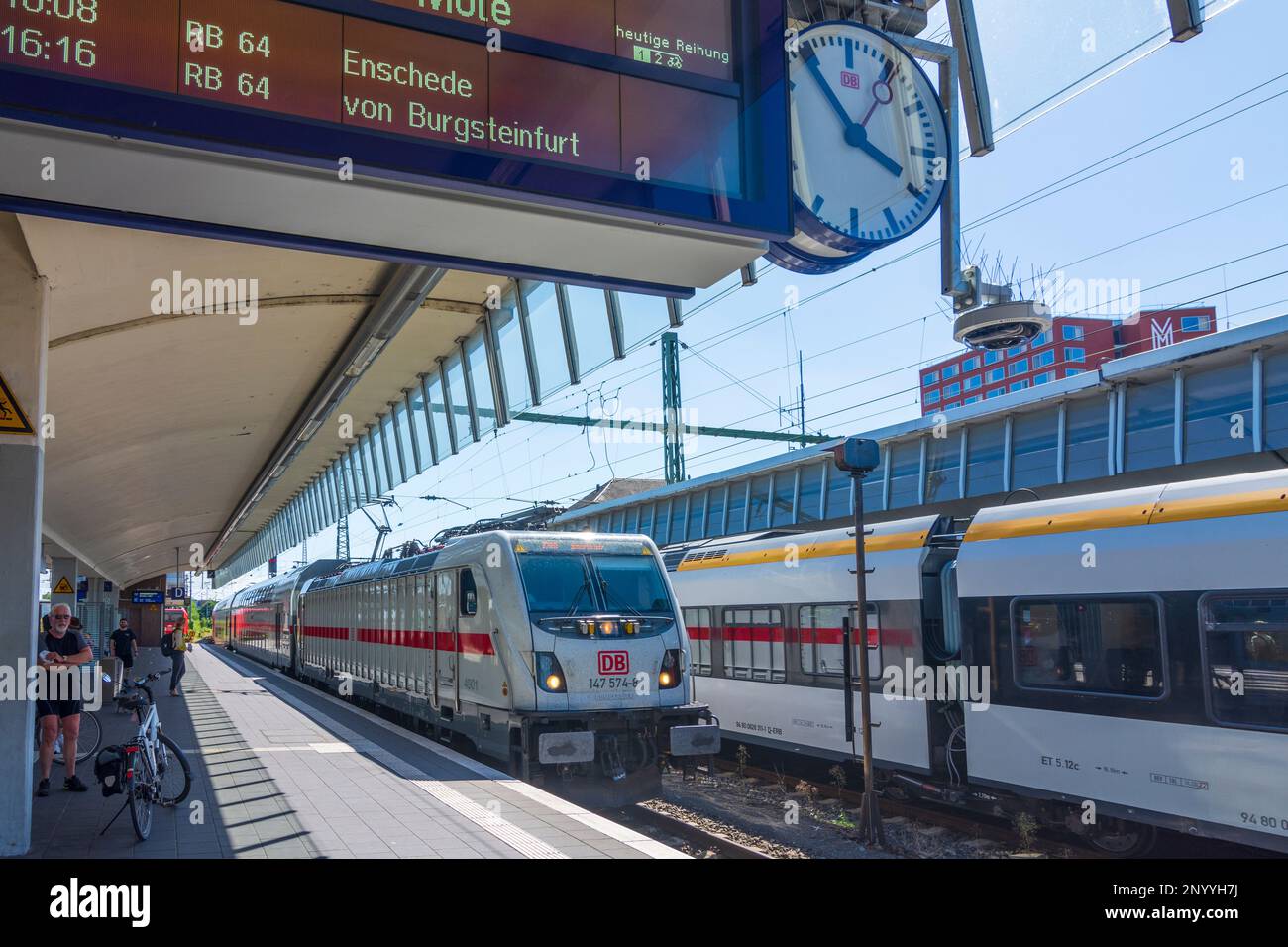 Ic intercity of db in munsterland hi-res stock photography and images ...