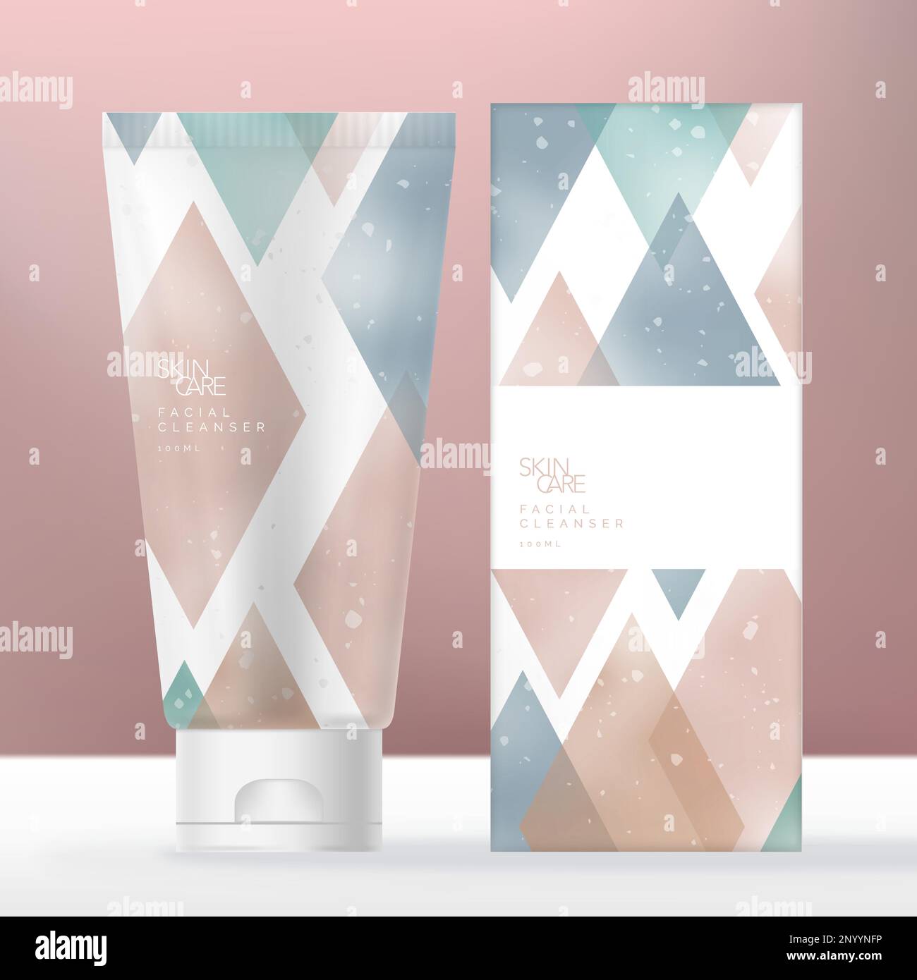 Facial pattern Stock Vector Images - Alamy