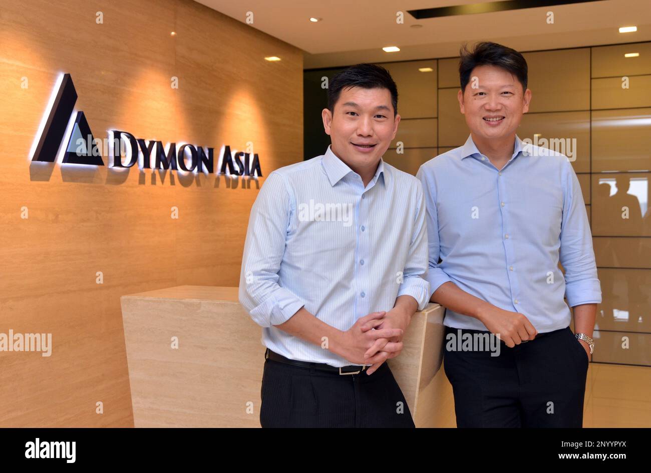 Dymon Asia founders Keith Tan (left) and Danny Yong started out as ...