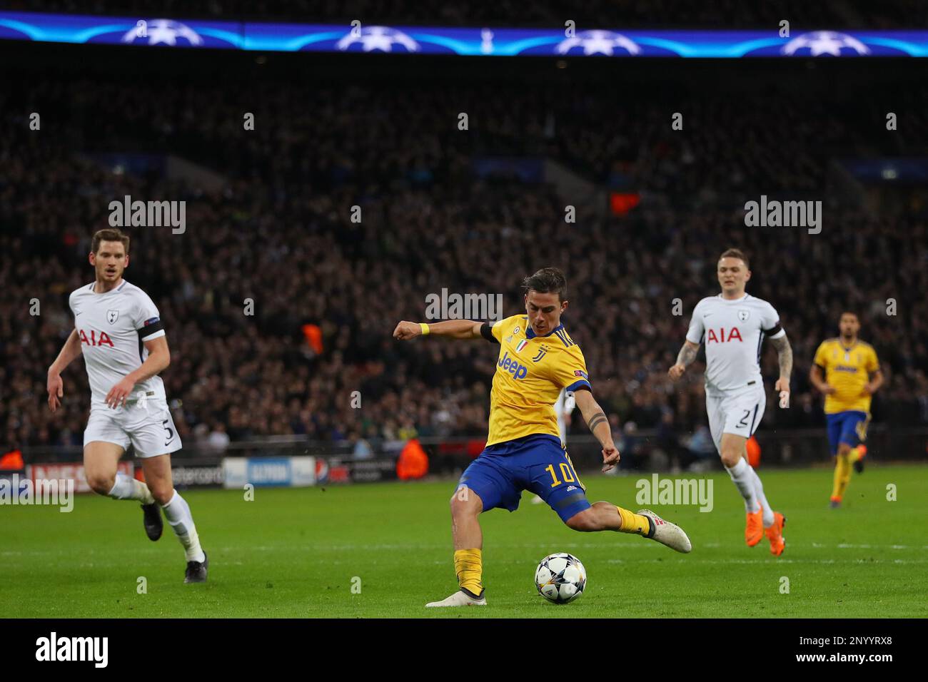 GOAL; Paulo Dybala of Juventus scores his sides second goal, putting ...