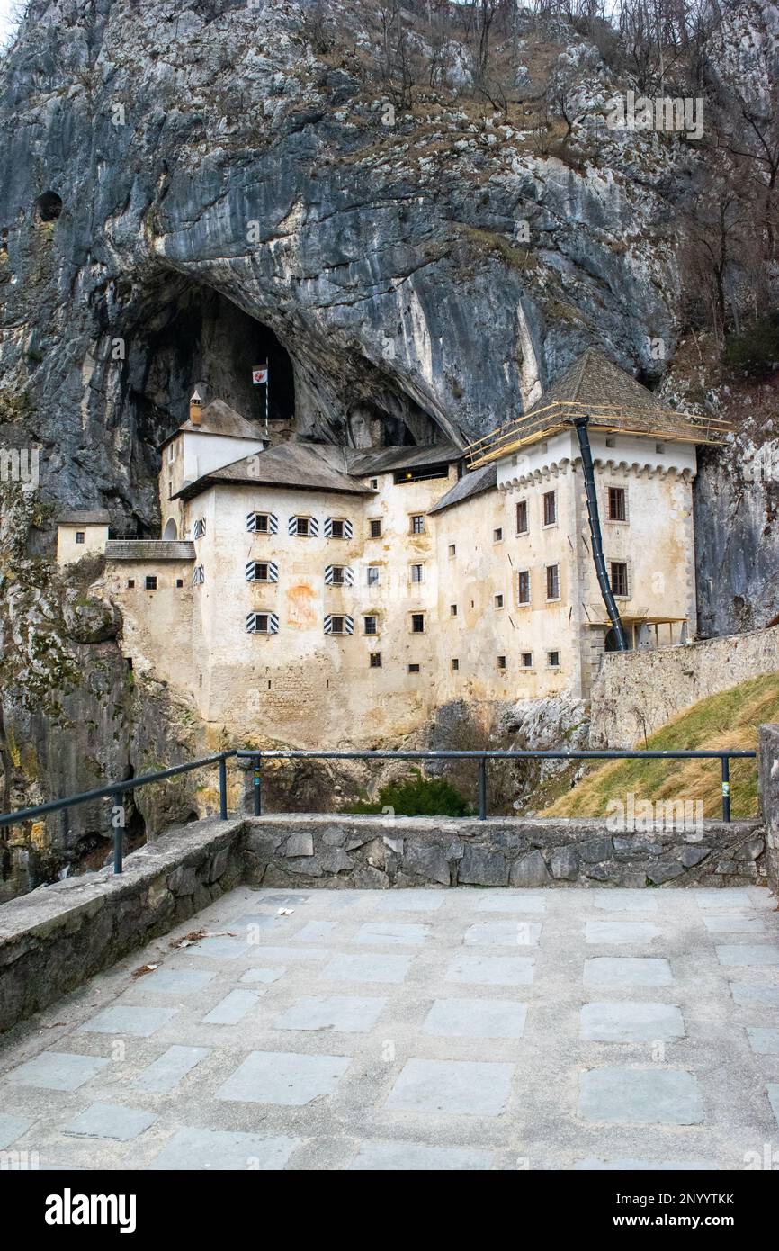 Beautiful castle built in rocks such arhitectural marble. Castle from ...