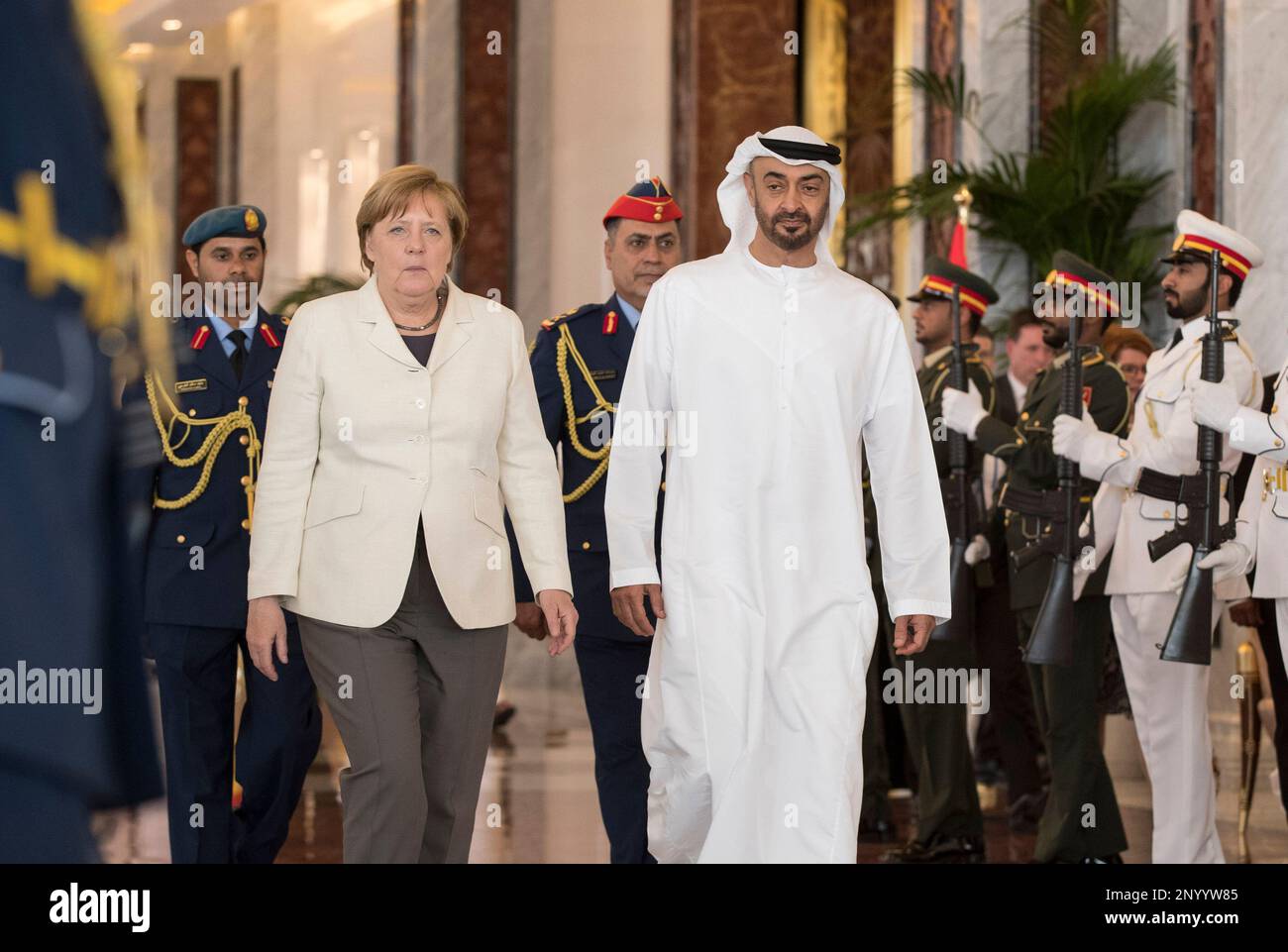 In this Monday, May 1, 2017 photo released by Emirates News Agency, WAM ...