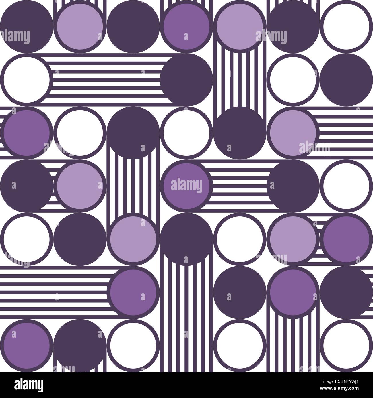 Seamless Vintage Wallpaper Pattern Purple