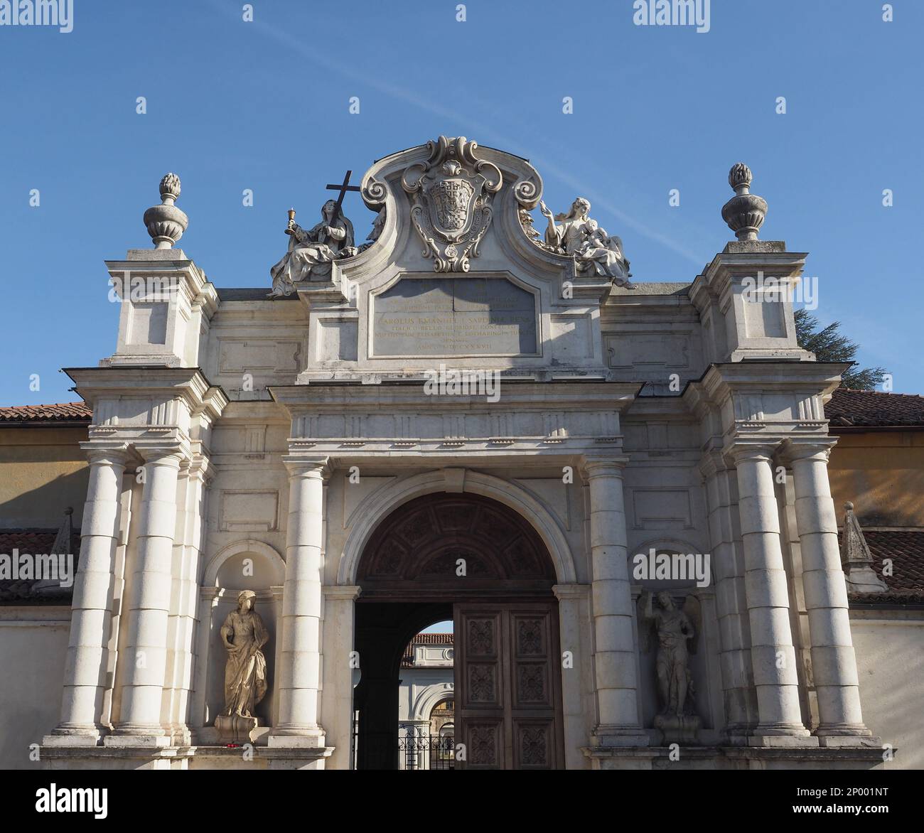 La Certosa former monastery and mental hospital in Collegno, Italy ...