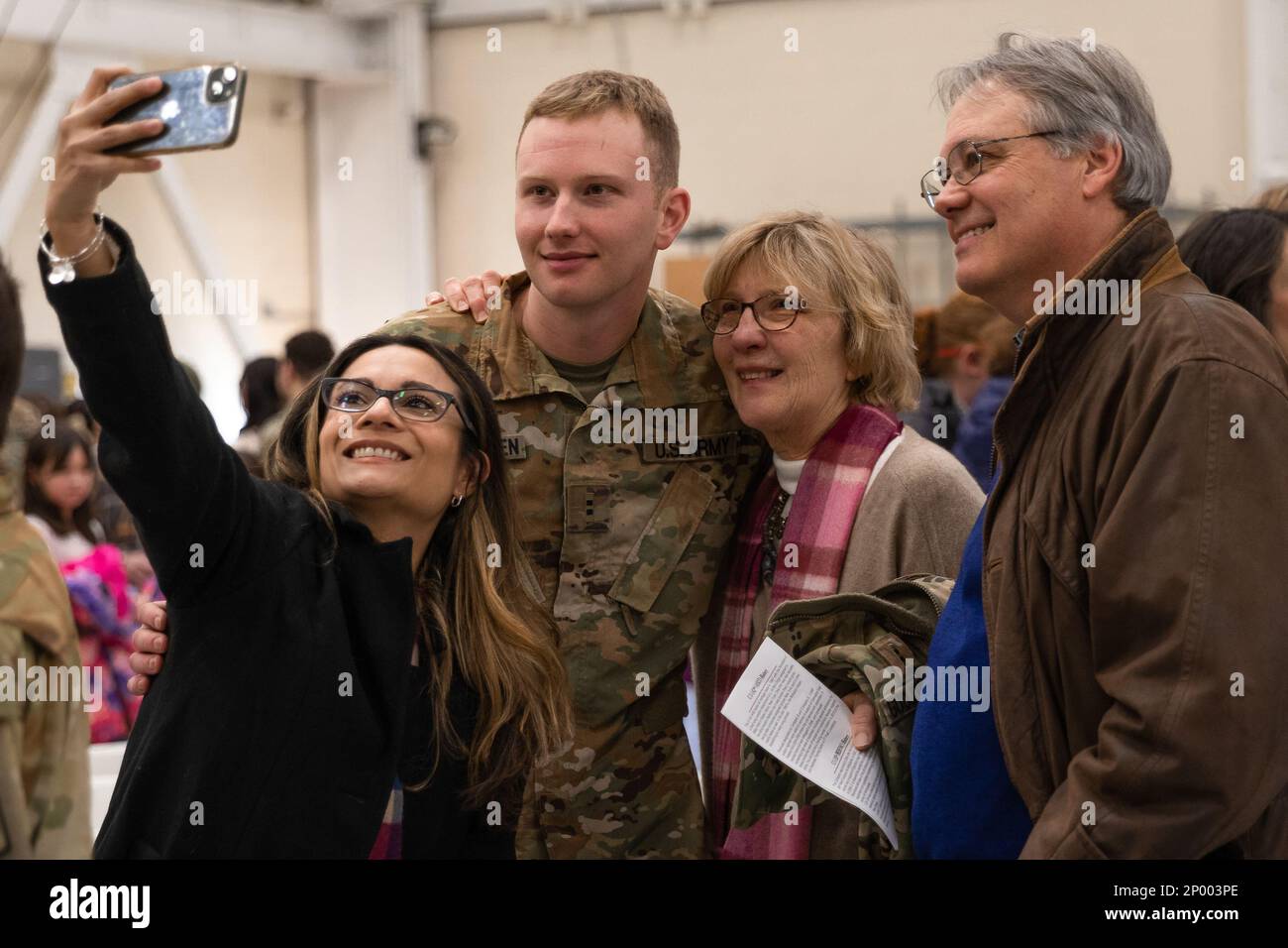 A U.S. Army soldier assigned to the Connecticut Army National Guard ...