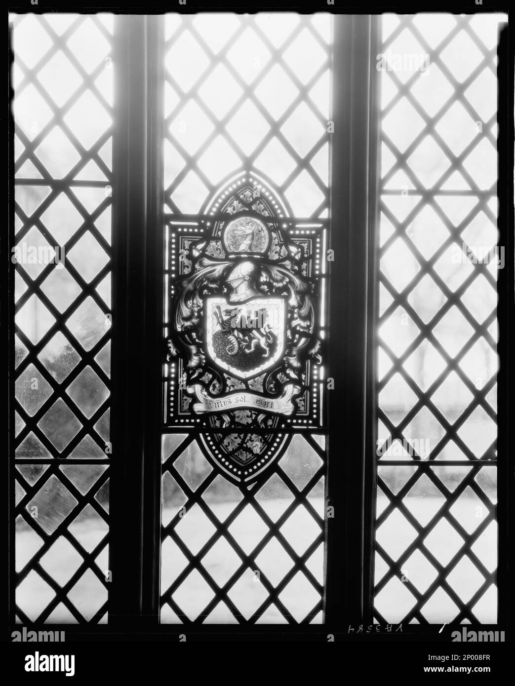 Agecroft Hall, window, Richmond, Henrico County, Virginia. Carnegie ...