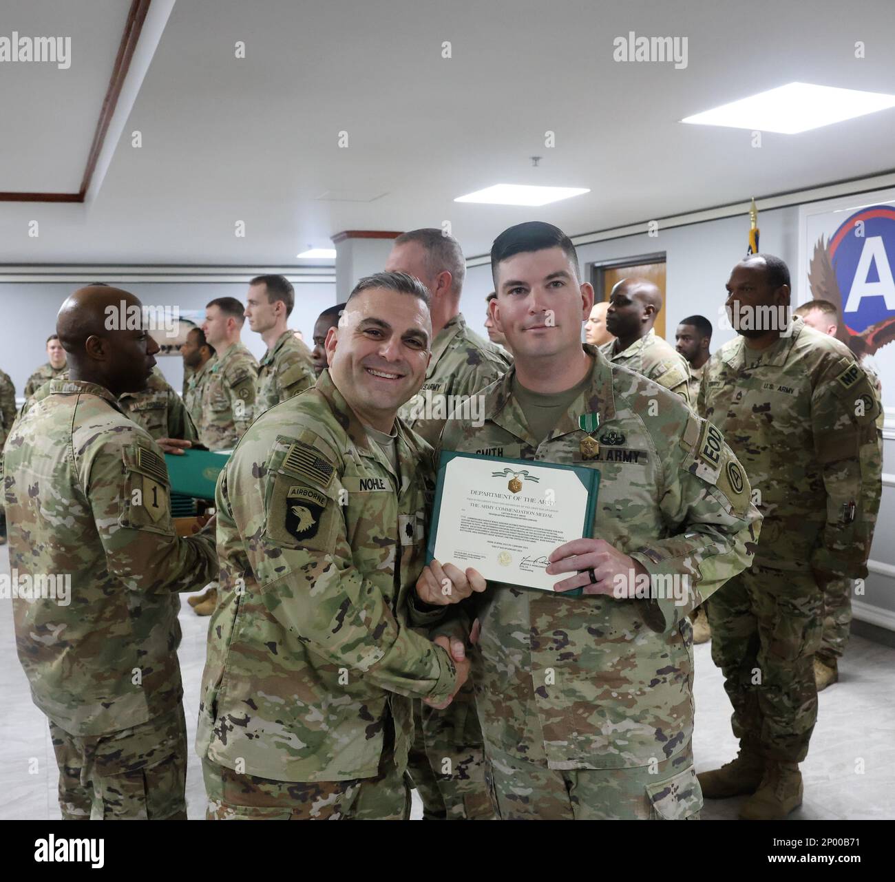 Area Support Group - Kuwait celebrates the end of a tour for dozens of ...