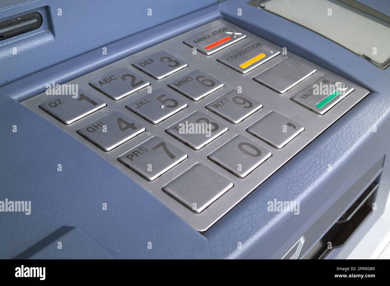 Atm keypad hi-res stock photography and images - Alamy