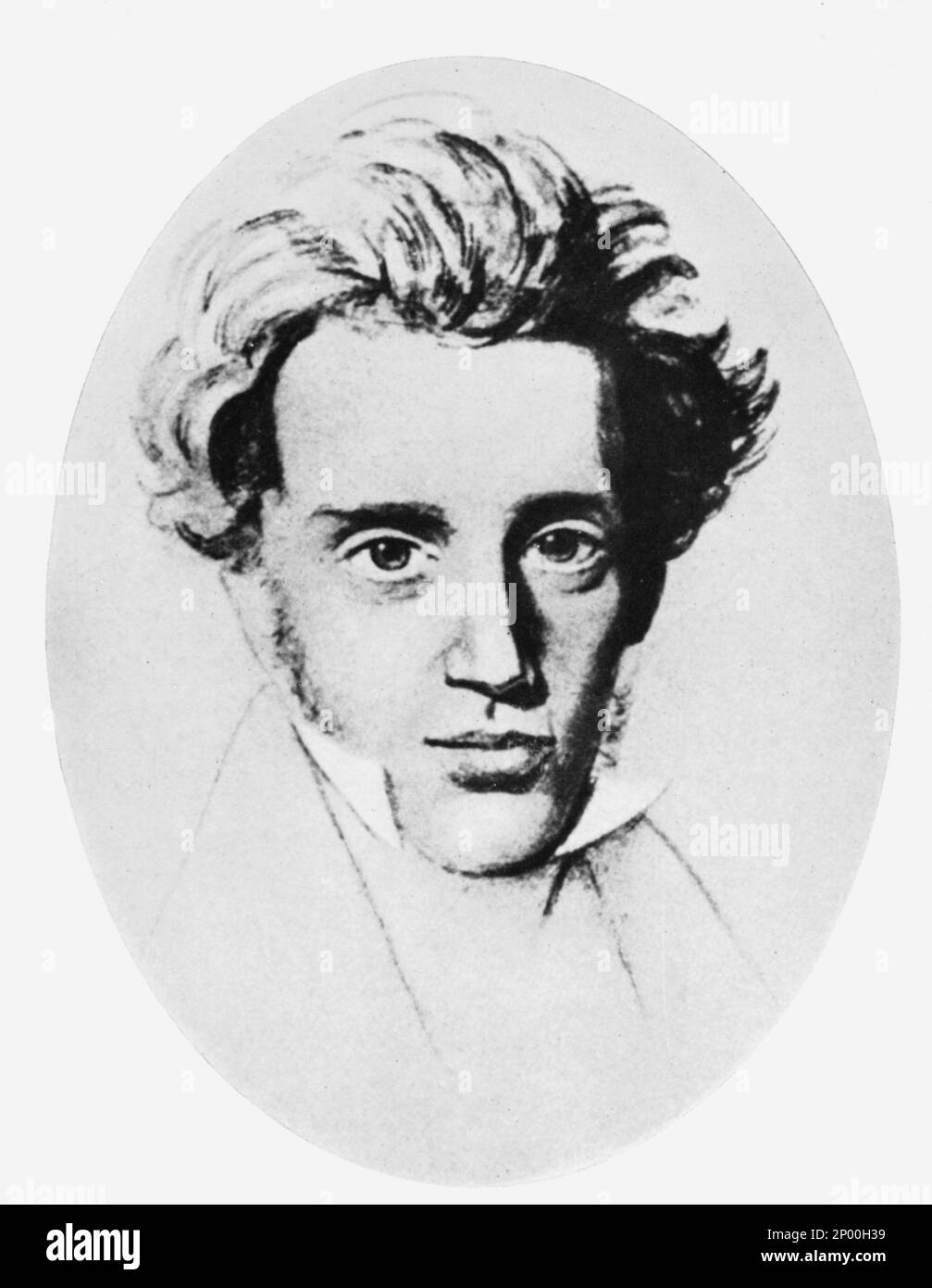 The danish philosopher and theologue SOEREN Aabye KIERKEGAARD ( 1813 ...