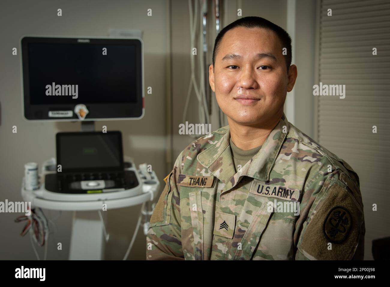 Sgt. Theobald Thang is a cardiology healthcare noncommissioned officer ...