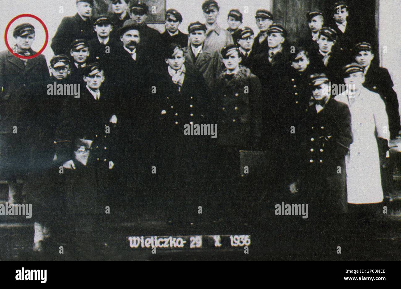 1936 , Poland : The young KAROL Josef WOJTYLA ( born 18 may 1920 ...