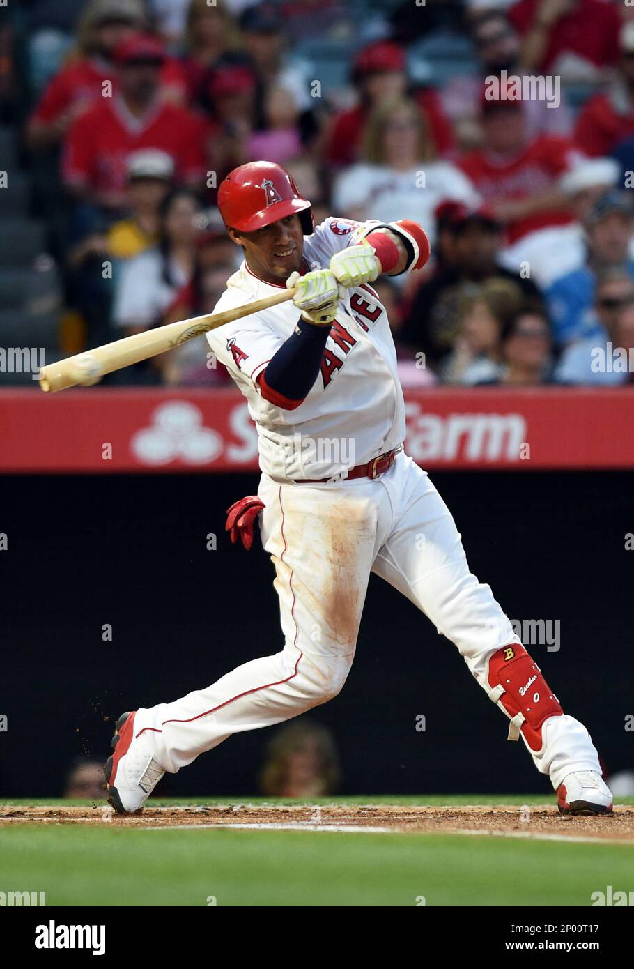 ANAHEIM, CA - APRIL 21: Los Angeles Angels of Anaheim Shortstop ...