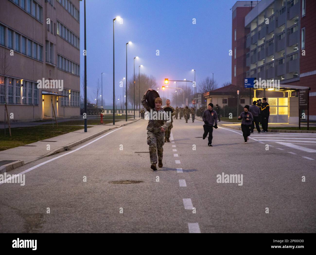 Cpl. Ethan Gaspard, a wheeled vehicle mechanic with Headquarters ...