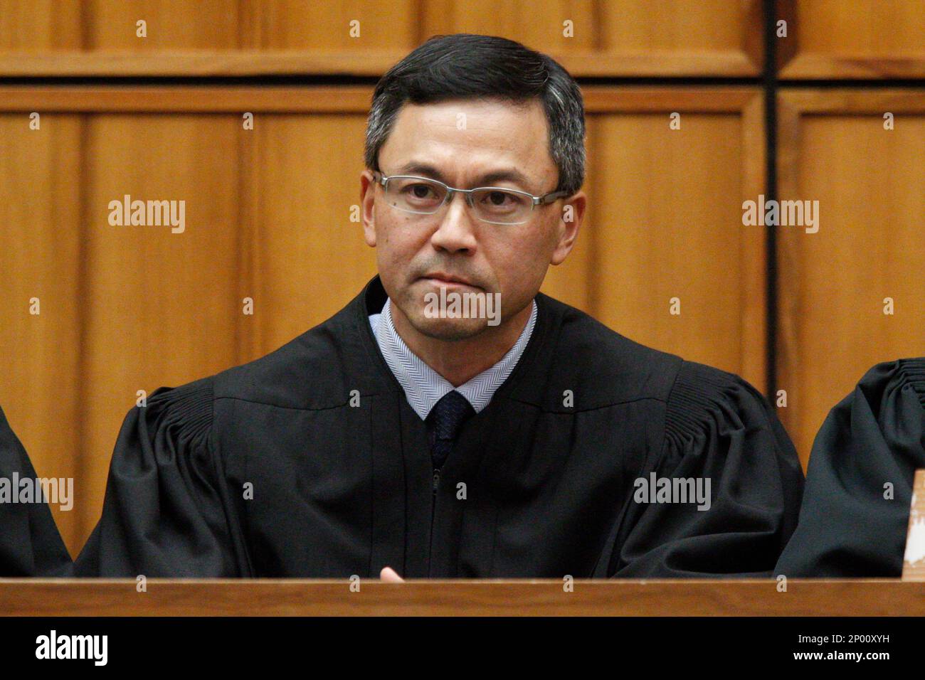 FILE - This Dec. 2015 file photo shows U.S. District Judge Derrick ...