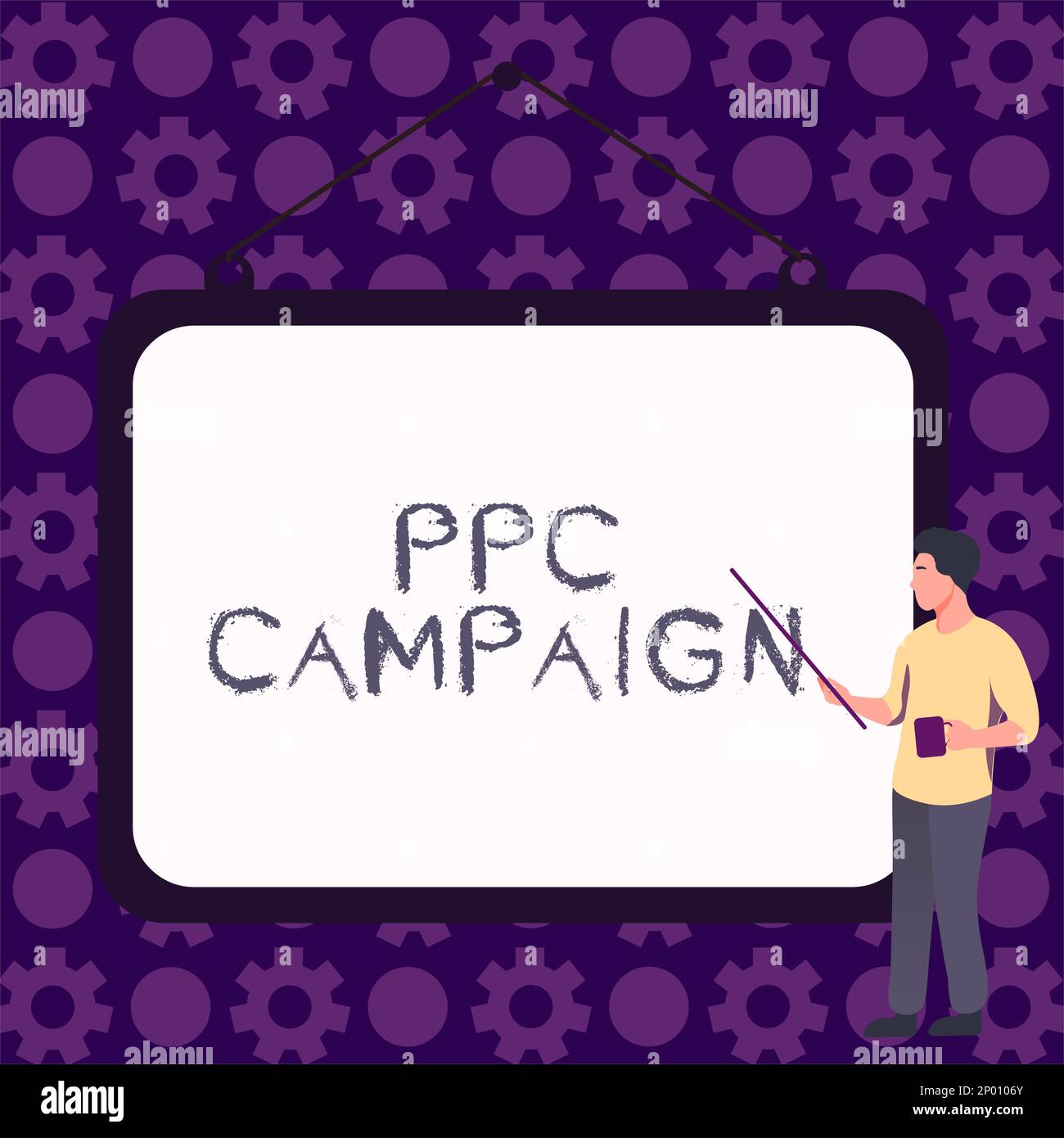 Sign displaying Ppc Campaign. Business concept use PPC in order to ...