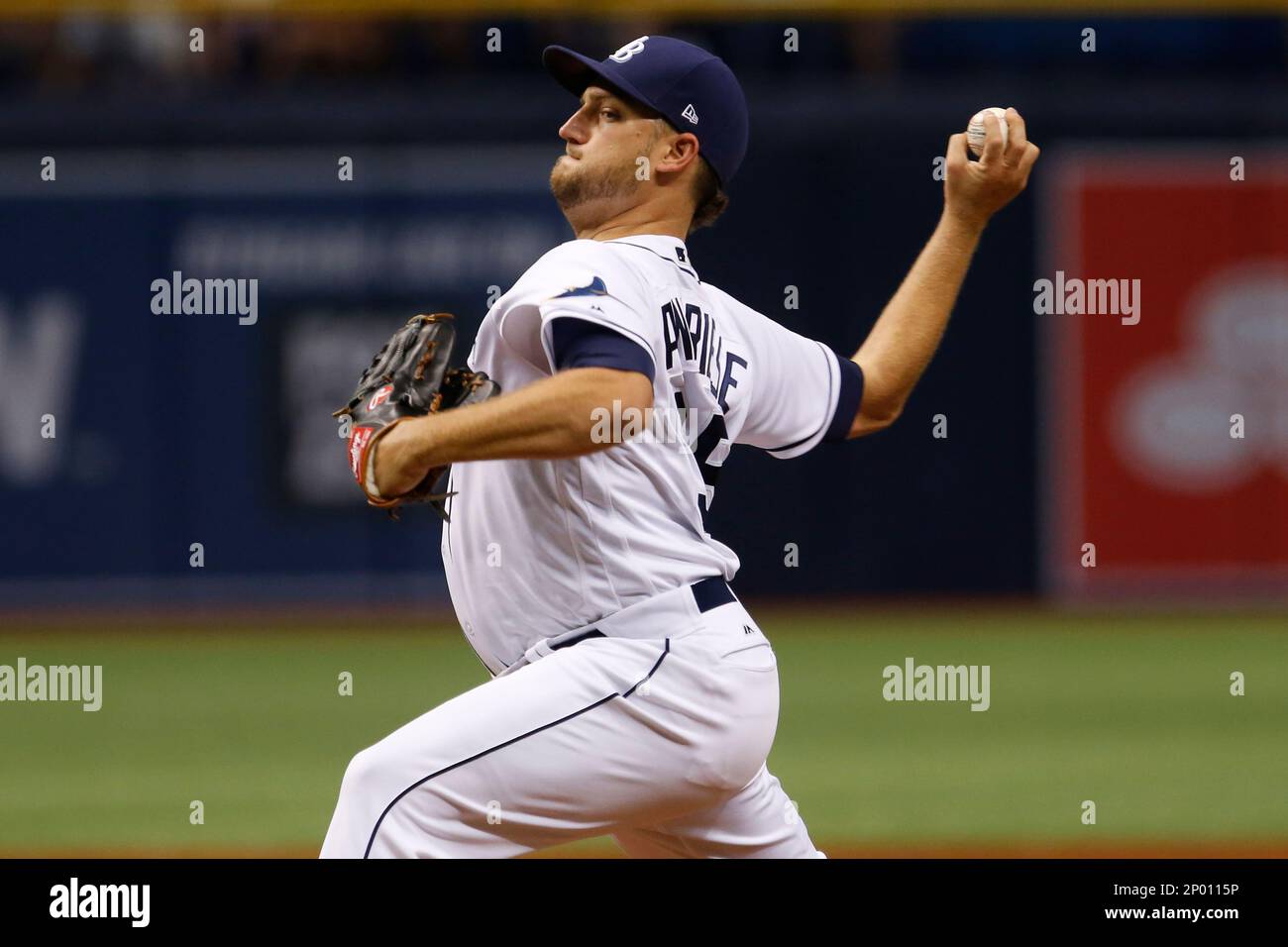 ST. PETERSBURG, FL - APRIL 18: Tampa Bay Rays starting pitcher Matt ...