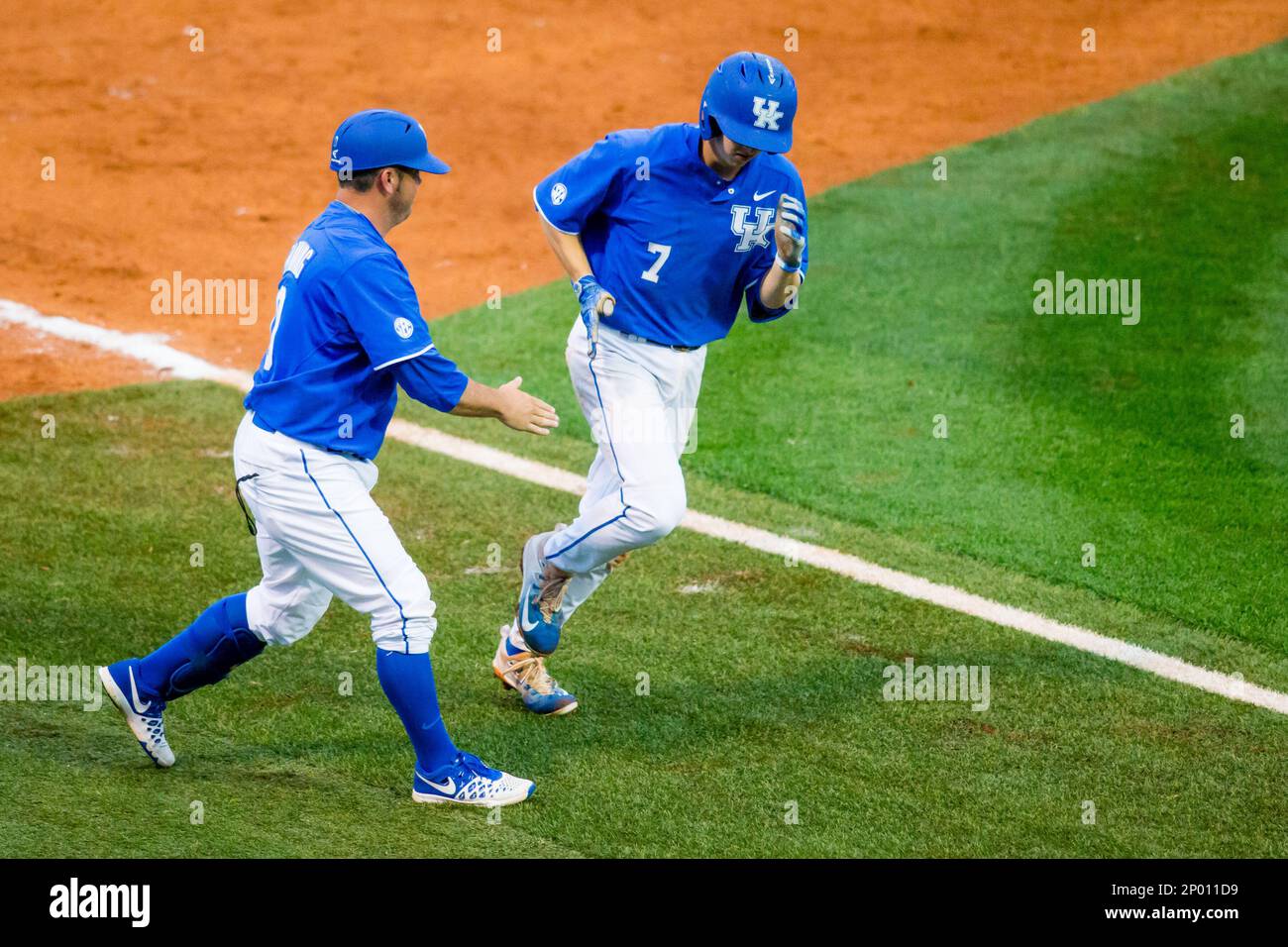 LEXINGTON, KY - APRIL 18: University of Kentucky infielder Connor Heady ...