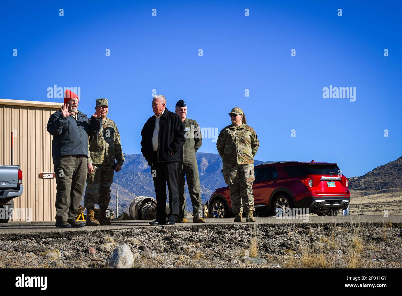 Mr. David Parker, Chief of Staff, and Col. Luis Rivero, U.S. Army ...