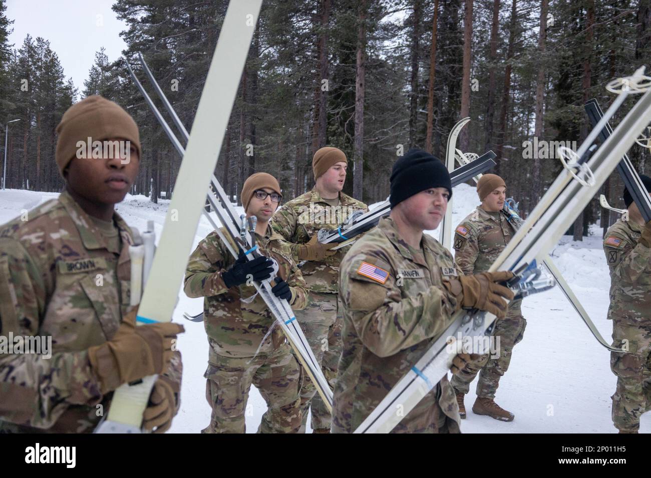 Soldiers with Charlie Troop, 3-71 Cavalry Regiment, 1st Brigade Combat ...