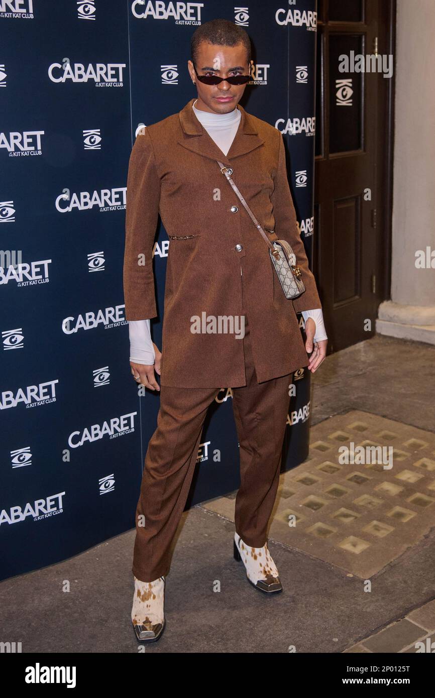 London, UK . 2 March, 2023 . Layton Williams pictured at the Gala ...