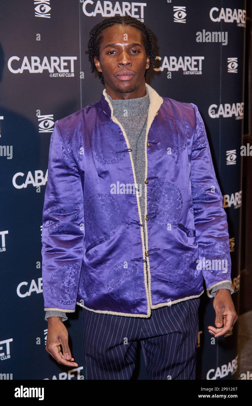 London, UK . 2 March, 2023 . Kedar Williams Stirling pictured at the ...