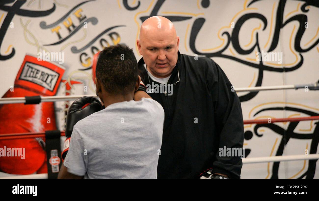 Pastor Mark "Buddy" Osborn of the Rock Ministries trains with ...