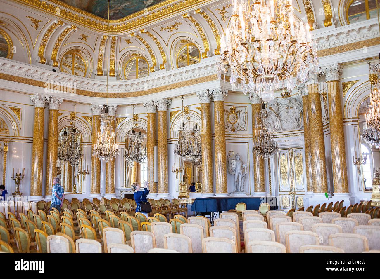 Royal Castle, ballroom,Warsaw, Poland Stock Photo - Alamy