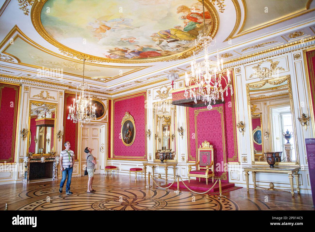Royal Castle, interior,Warsaw, Poland Stock Photo - Alamy