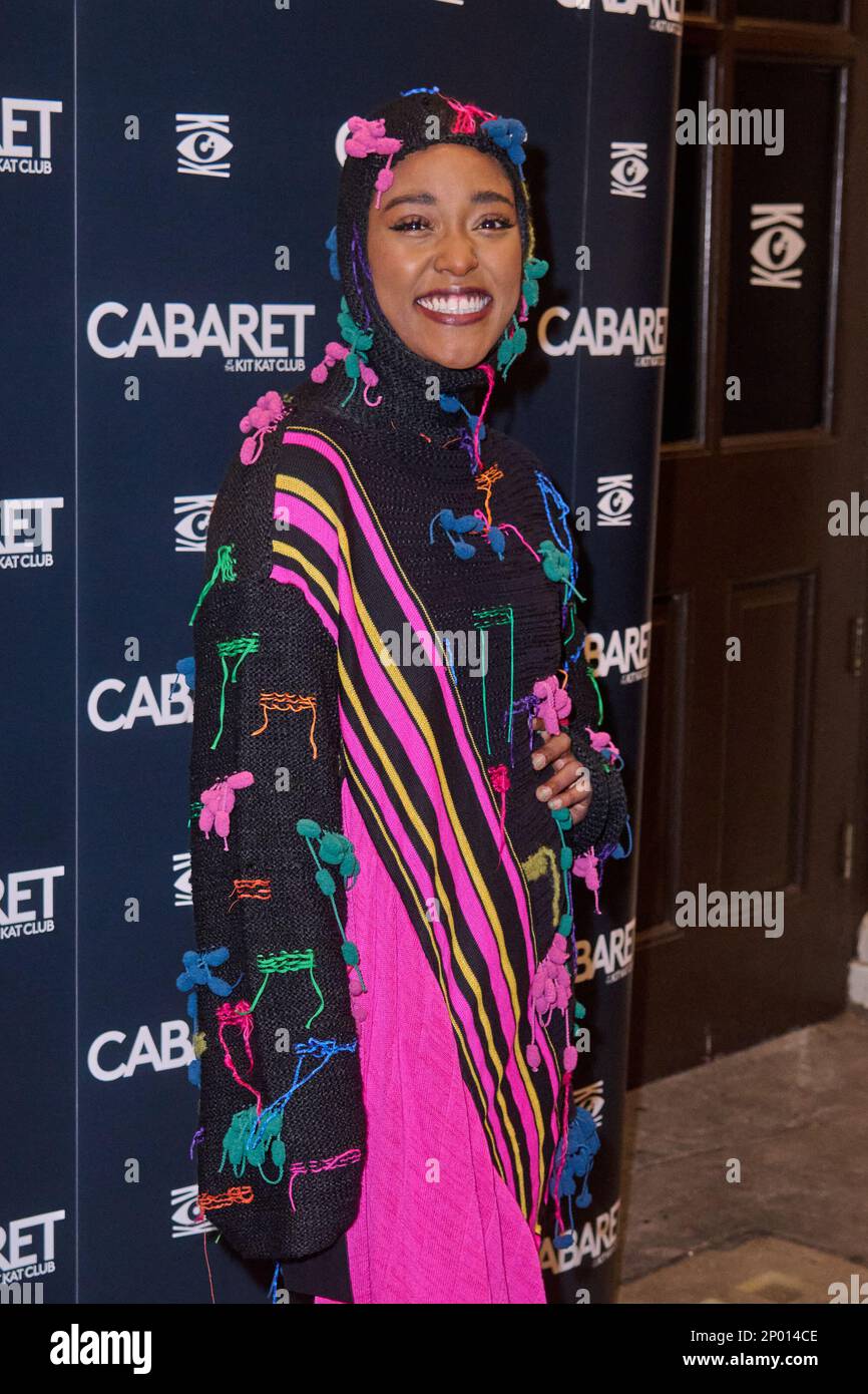 London, UK . 2 March, 2023 . Arsema Thomas pictured at the Gala ...